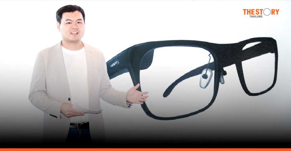 OPPO unveils new OPPO Air Glass 3 at MWC 2024 - The Story Thailand
